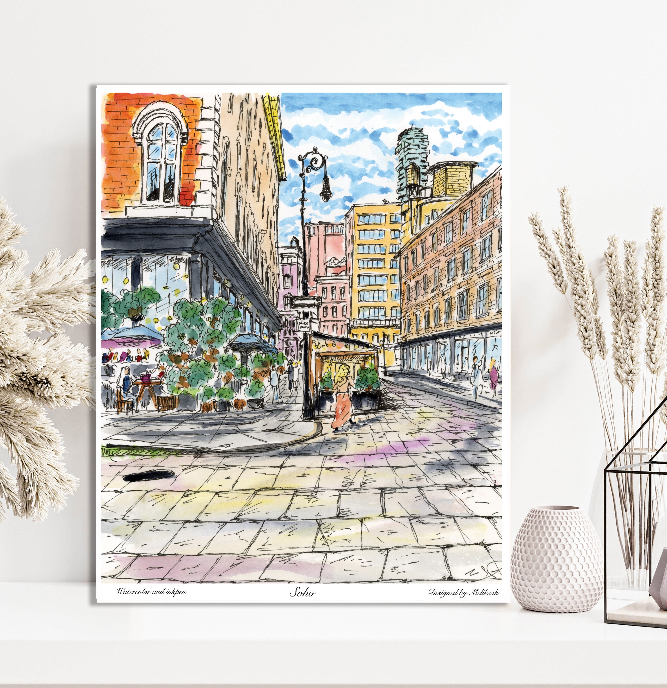 Soho and Noho ,Downtown beautiful Manhattan designed by Meliksah ...